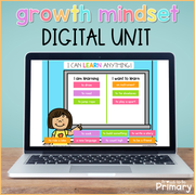 Digital Growth Mindset Lessons and Activities K-2 Social Emotional Learning