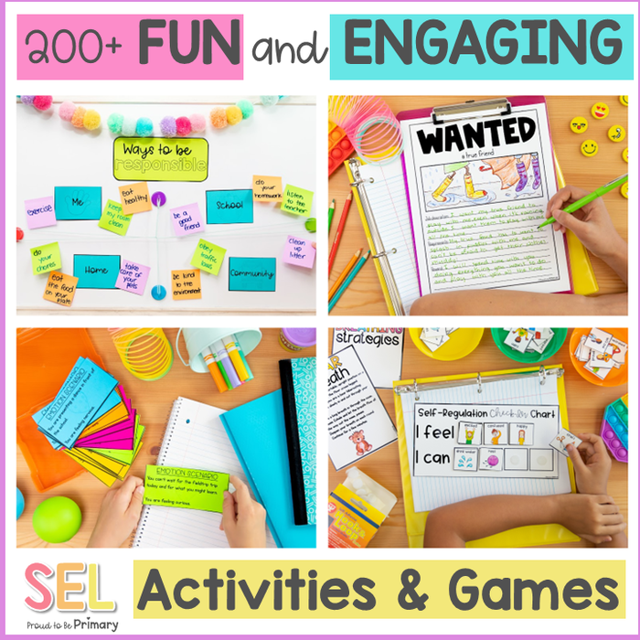 Social Emotional Learning, Social Skills, & Character Education Bundle