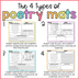 Poem of the Week Poetry Activity Mats Bundle