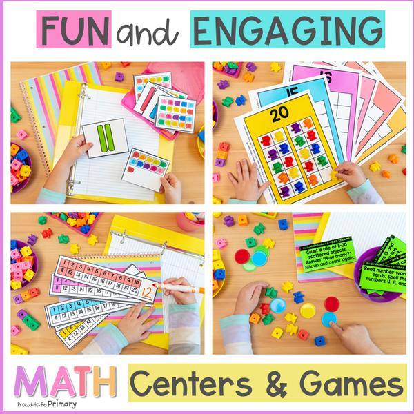 Numbers to 20 - Kindergarten Mindful Math – Proud to be Primary