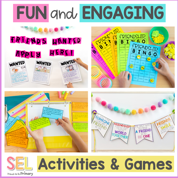 Friendship & Relationships - 3-5 SEL & Character Education Curriculum