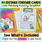 Early Finisher Choice Board, Task Cards, & Worksheets Packet