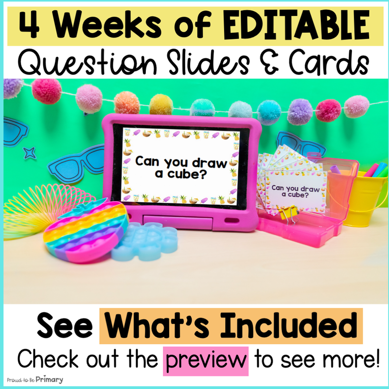 June End of Year Conversation Starters Cards Morning Meeting Ideas Que