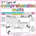 February Reading Comprehension Passages: Daily Comprehension Mats