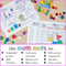 September Math Review Worksheets for First Grade