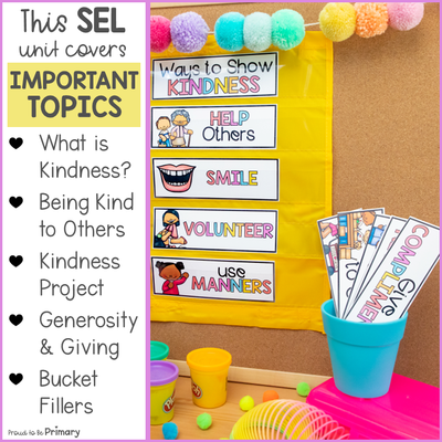Kindness & Bucket Filling Unit for K-2