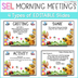 May Spring SEL Morning Meeting Slides Activities, Questions, Greetings