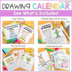 Directed Drawing Calendar Parent Keepsake Gift
