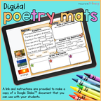 Poem of the Week Poetry Activity Mats for October