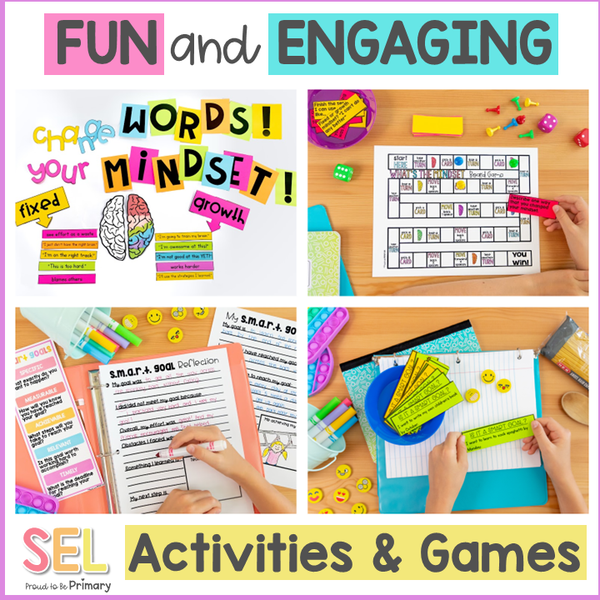 Growth Mindset & SMART Goal Setting - Social Emotional Learning Curric ...