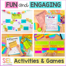 Responsibility, Leadership, & Decision Making SEL Activities Social Sk