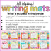 Writing Prompts Practice Mats BUNDLE