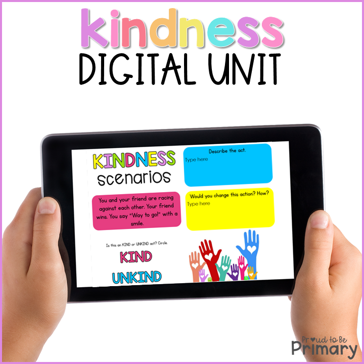 DIGITAL Kindness Lessons and Activities for Grades 3-5 – Proud to be ...