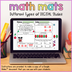 December Math Review Worksheets for First Grade
