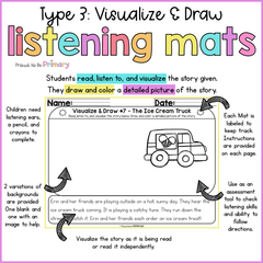 Summer Following Directions & Listening Activities