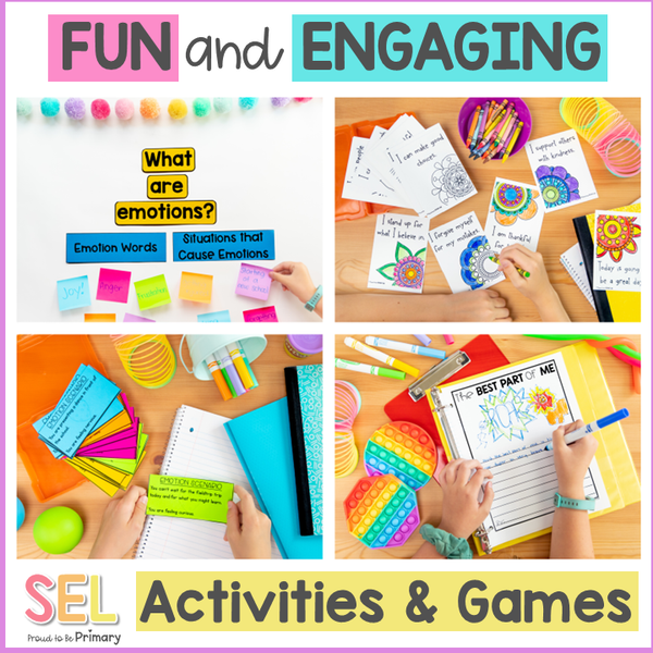 Self Awareness - 3-5 Social Emotional Learning & Character Education C ...