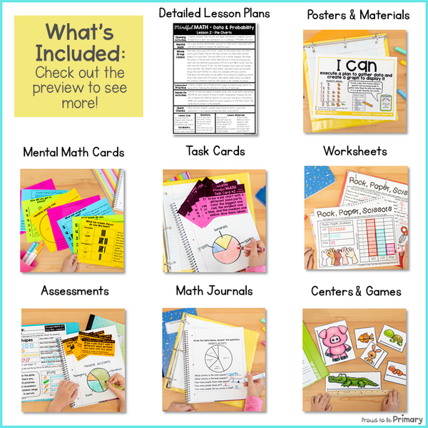 Data, Graphing, & Probability - Second Grade Mindful Math
