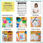 Addition to Ten Math Unit for First Grade