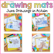 June End of Year Directed Drawing - Father’s Day, Sea Turtle, Honey Bee