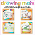 Spring Directed Drawings for April - How to Draw Easter bunny, earth,