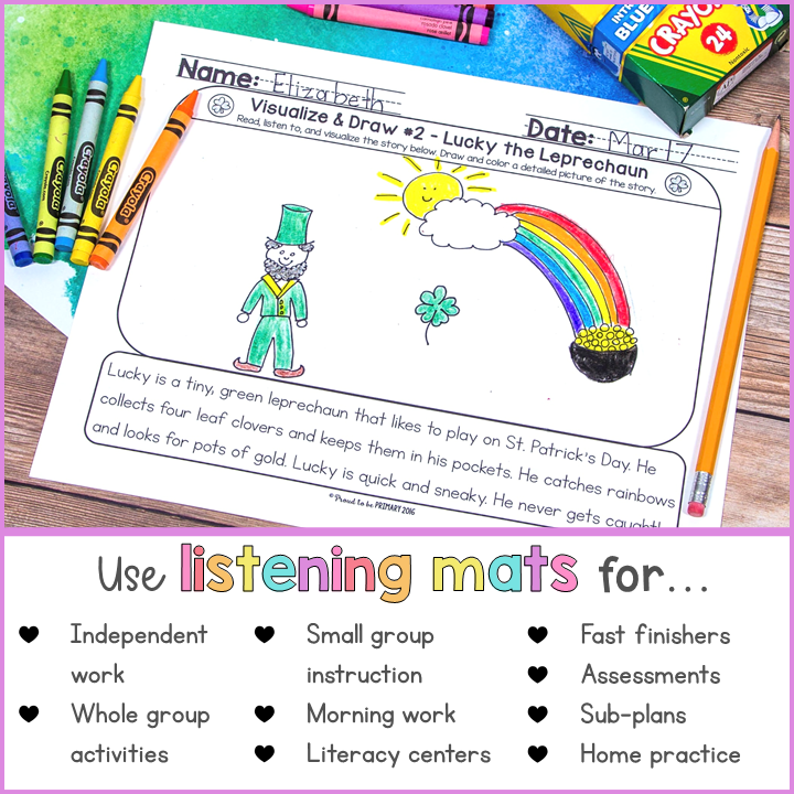 Listening Activities for March – Proud to be Primary