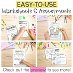 3rd Grade Fry Sight Word List Coloring Sheets, Centers, Assessment