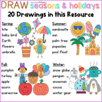 Directed Drawing, Writing, & Reading Activities for Fall, Winter, Spri
