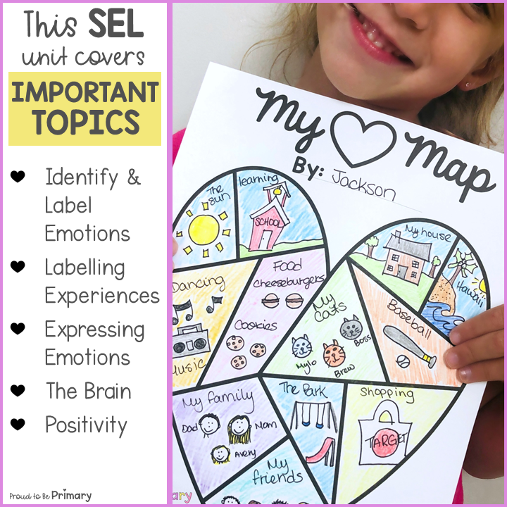 Emotions & Feelings SEL & Character Education Curriculum – Proud to be ...