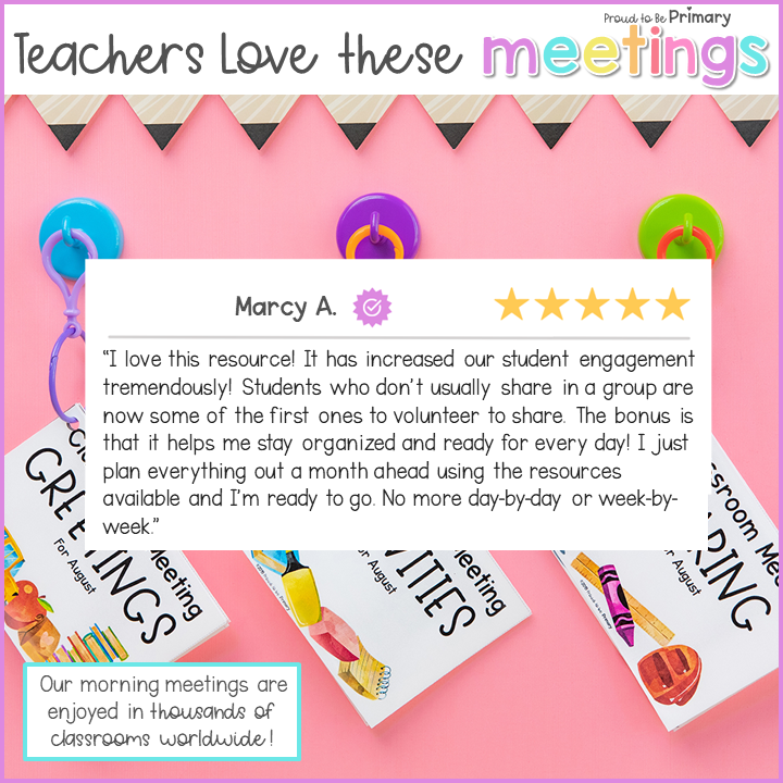 Morning Meeting Social-Emotional Learning Slides + Cards Bundle – Proud ...