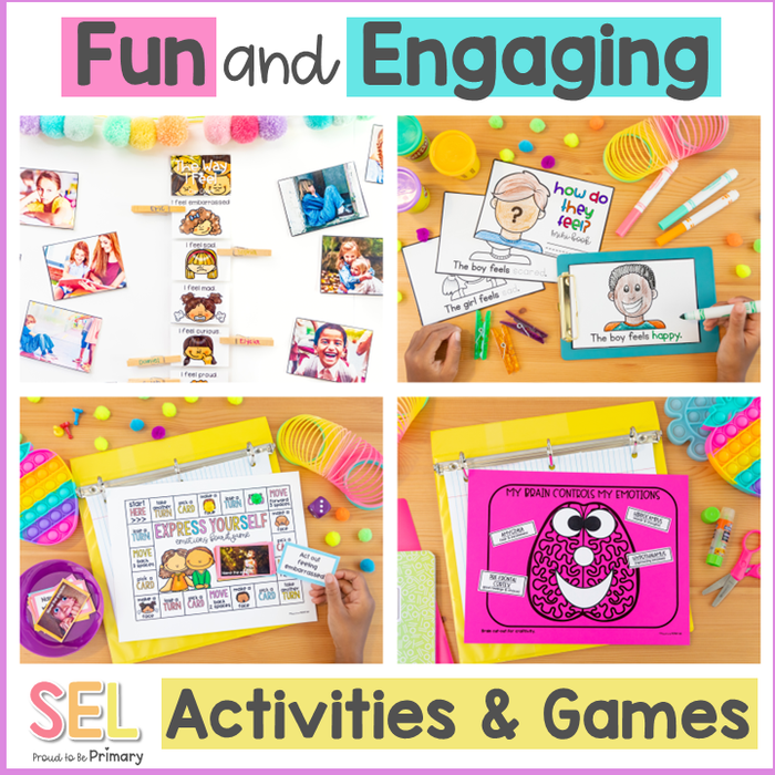 Emotions & Feelings SEL & Character Education Curriculum