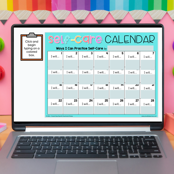 Winter Christmas Valentine SEL Activities Give Self-Love Friendship