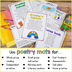 Poem of the Week Poetry Activity Mats for May