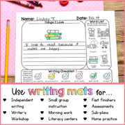 Social Emotional Writing Prompts & Journal Activities