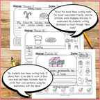 December Christmas Holiday Writing Center Activities Prompts Paper Mor