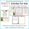 Social-Emotional Learning Poems and Activities
