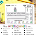 Writing Prompts Practice Mats BUNDLE
