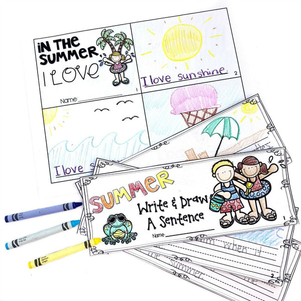 Summer Writing and Word Work Activities – Proud to be Primary