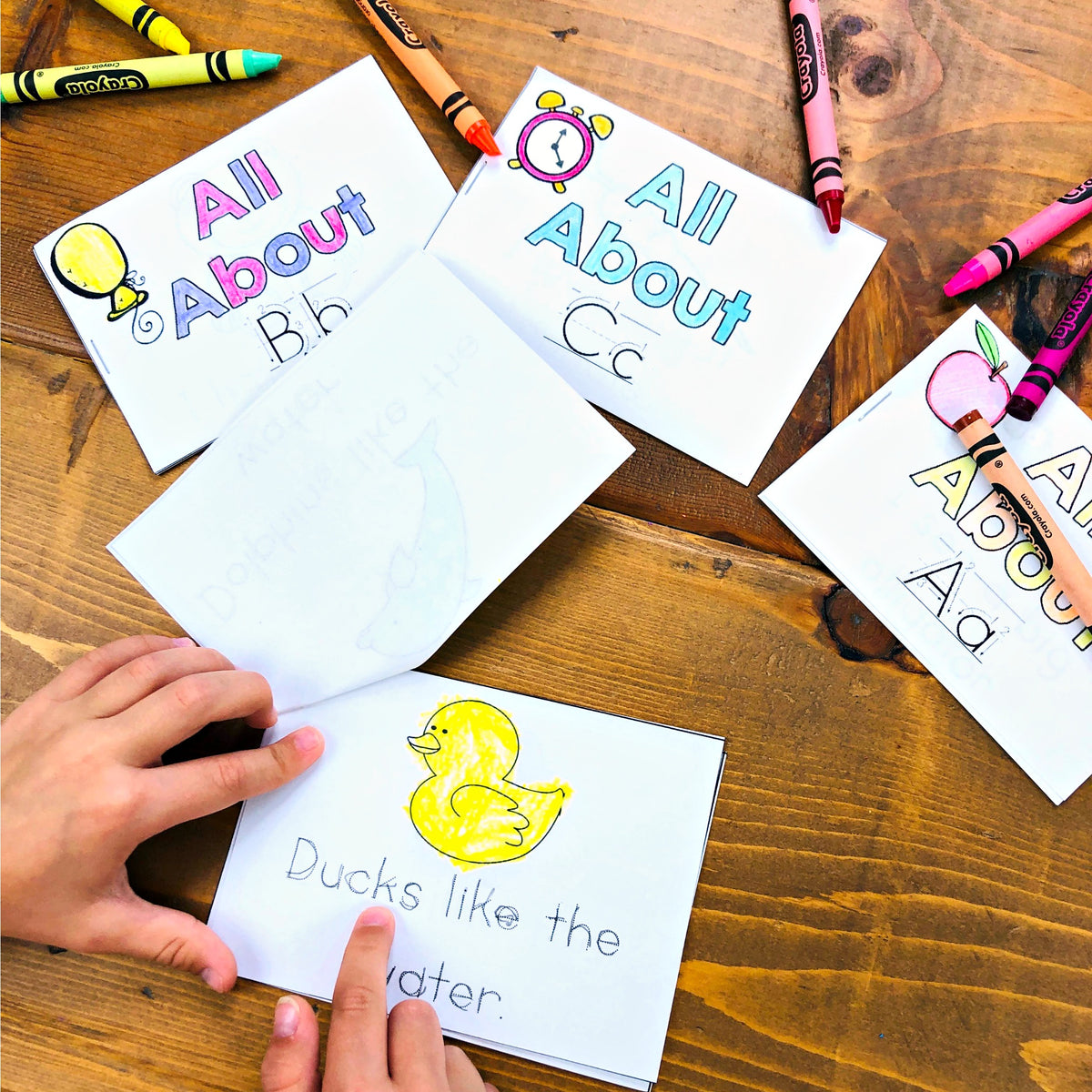 Alphabet Mini Story Books