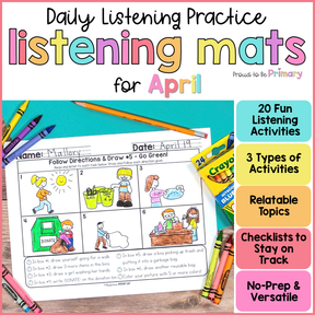 Listening Activities for April