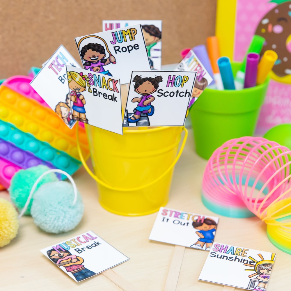 Brain Breaks & Activity Cards for Classroom Management – Proud to be ...