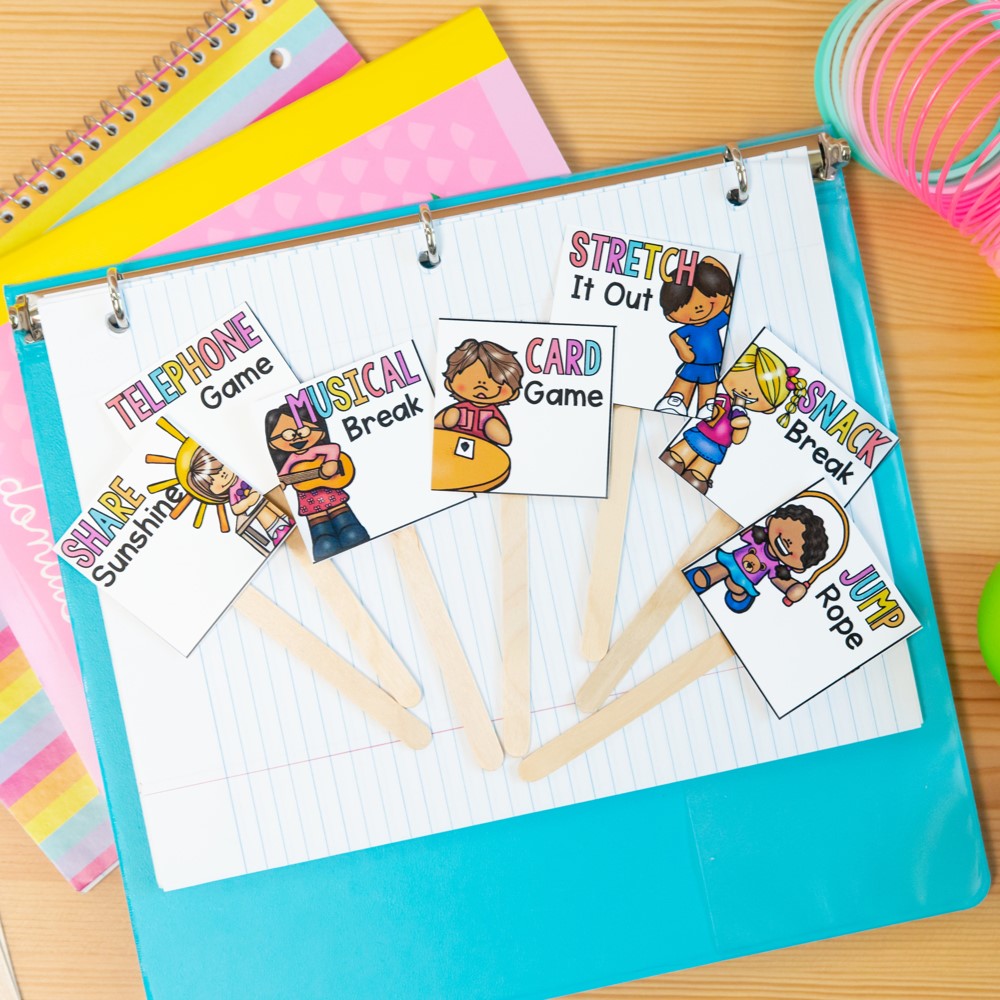 Brain Breaks & Activity Cards for Classroom Management – Proud to be ...