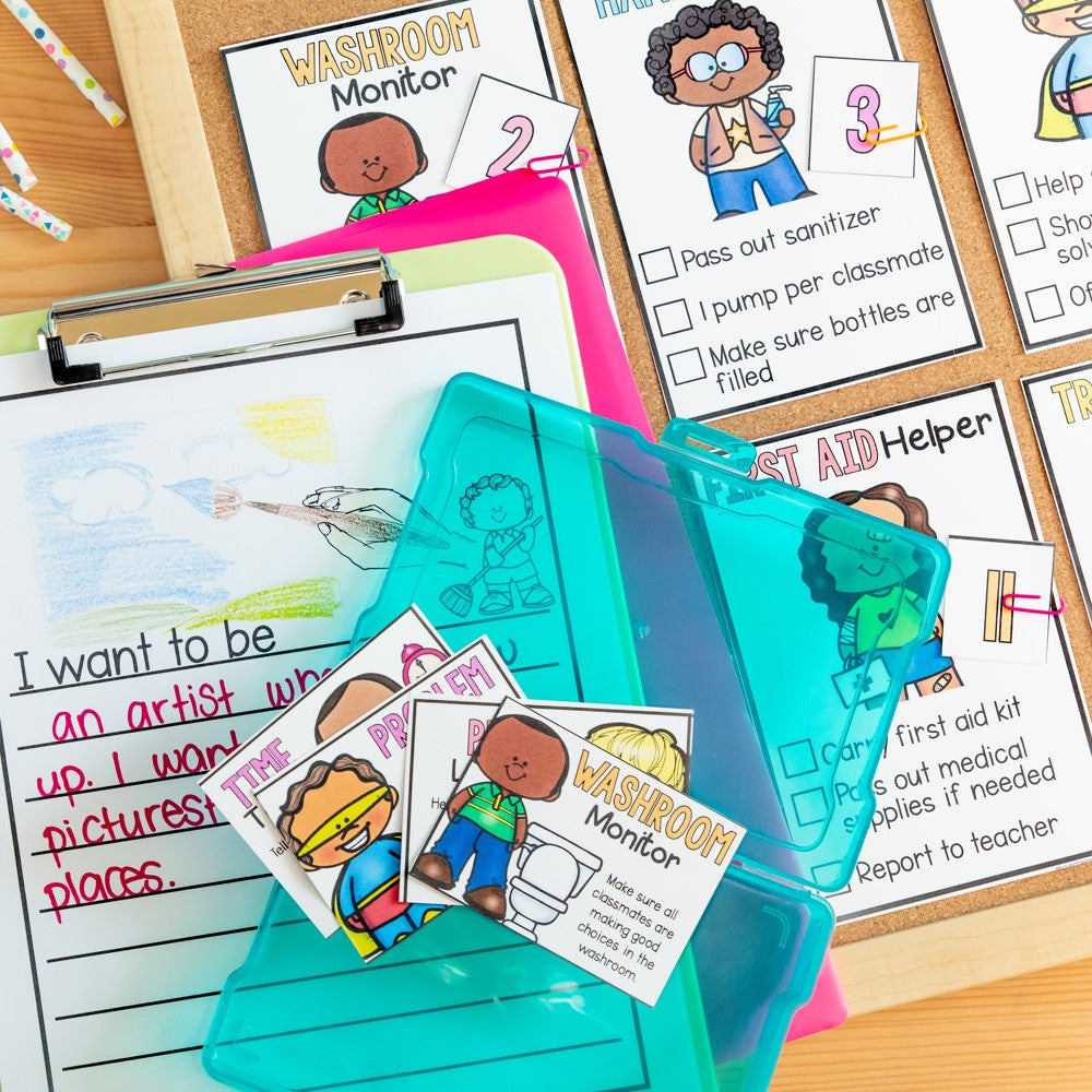 Classroom Jobs System for Classroom Management – Proud to be Primary