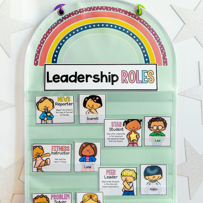 Classroom Job Chart & Management System - Editable Student Jobs