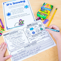 Poem of the Week Poetry Activity Mats for December