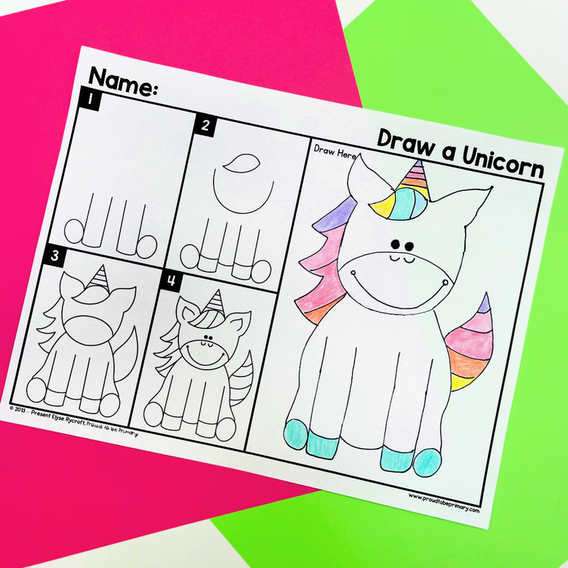 125 Directed Drawing Writing Reading Early Finishers Activities Draw