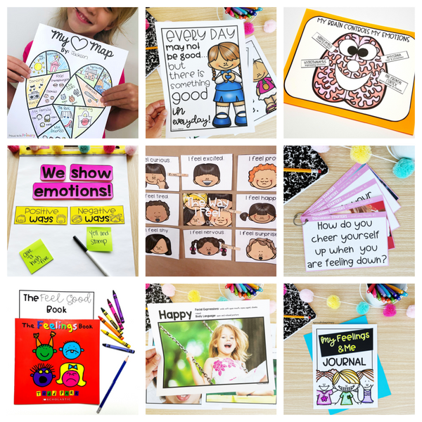 Emotions & Feelings SEL & Character Education Curriculum – Proud to be ...