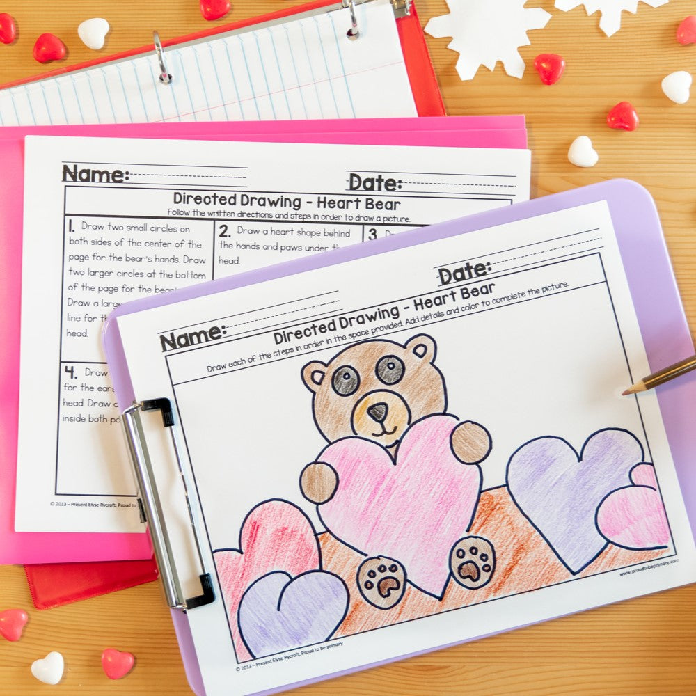 Directed Drawings for February | How to draw Cupid, bear, dragon, grou ...