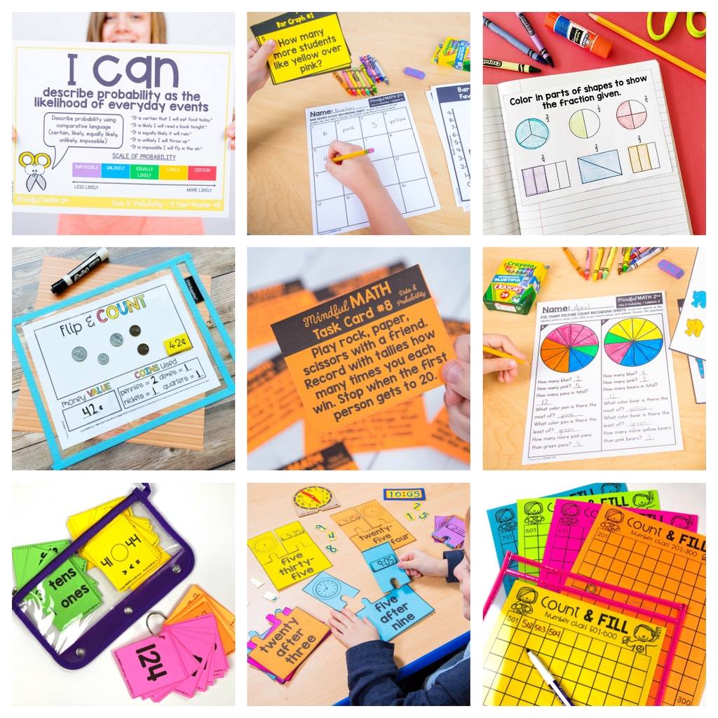 2nd Grade MATH Curriculum - 10 Unit Bundle for the Entire Year – Proud ...