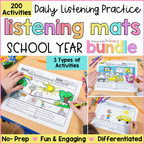 Listening & Following Directions Activities Bundle