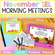 November Morning Meeting Slides - Activities, Question, Greetings - Th
